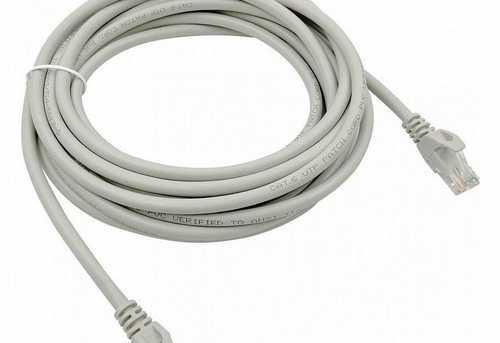 Патч-корд Buro UTP cat6 4 пары 3м, серый (UTP-6-3M