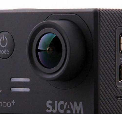 Экшн камера sjcam SJ5000+ Wi-Fi Black черная