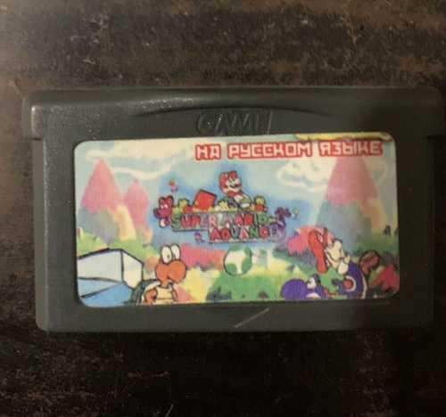 Картридж Super Mario Advance