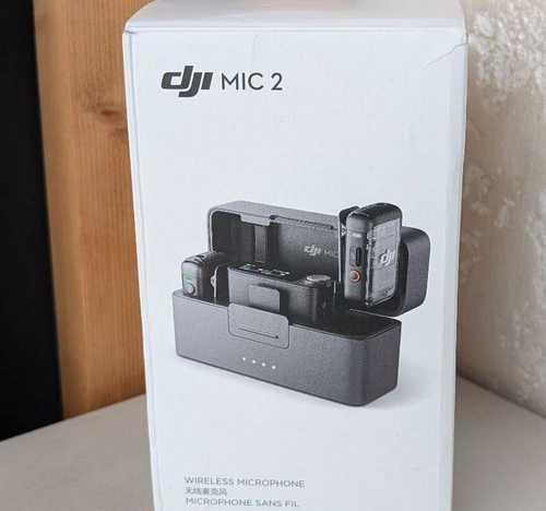 Новые микрофоны Dji mic 2 bundle