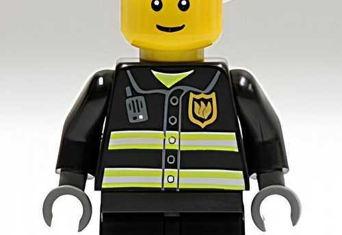 Минифигурка Lego Fire - Reflective Stripes, Black