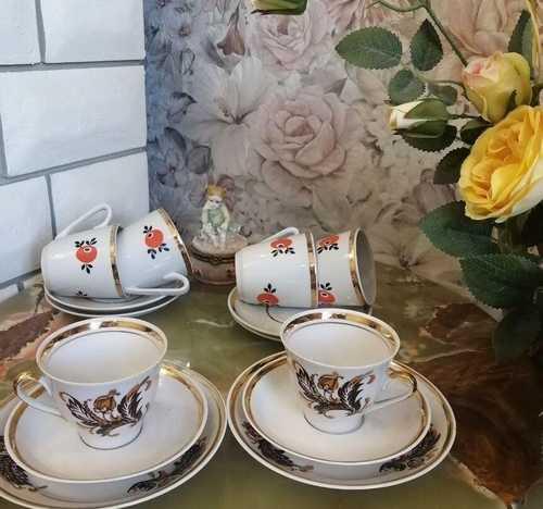 Кофейные трио, пары. Рига, Синельниковский фз