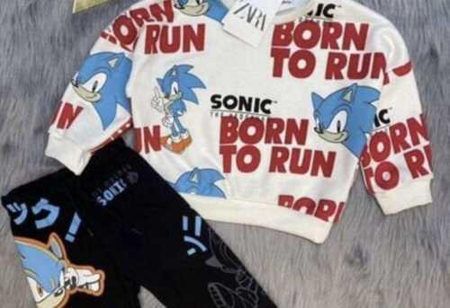 Спортивный костюм Sonic Zara новый