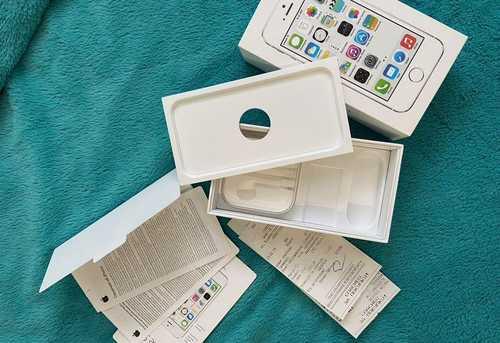 Коробка от iPhone 5s 32 gb