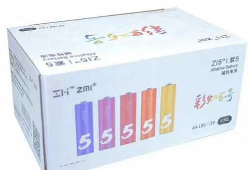 Батарейки Xiaomi ZMI Rainbow ZI5 AA (40шт)