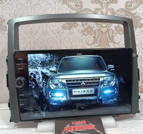 Магнитола Mitsubishi Pajero 4 android 2/32 Гб 8 яд