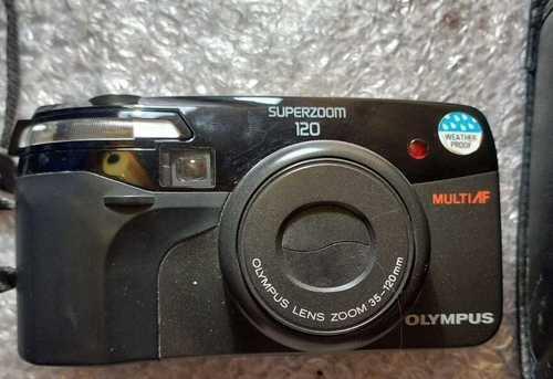 Плёночный фотоаппарат Olympus 120 super zoom multi