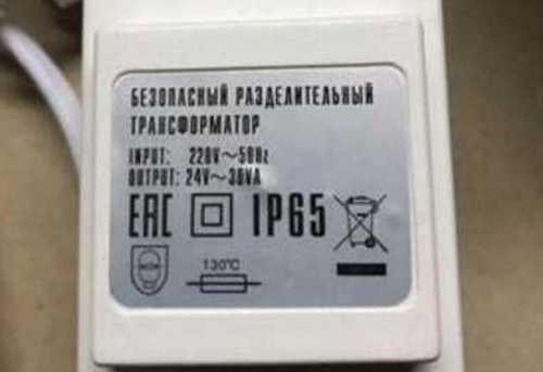 Трансформатор ip65 на 24 вольта