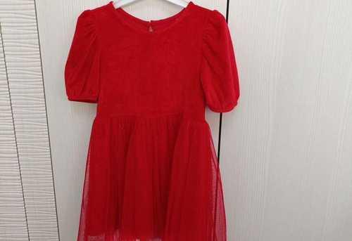 Платье для девочки hm 110 116