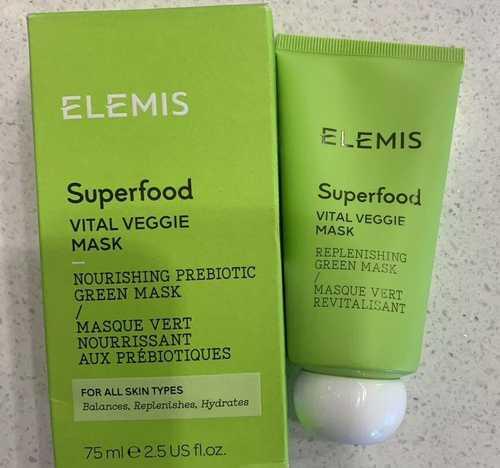 Elemis, Superfood Vital Veggie Mask, Маска