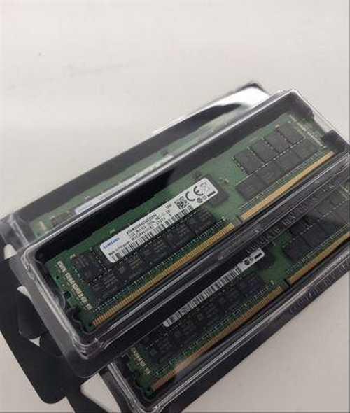 DDR4 rdimm Samsung 2666Мгц 32 ecc