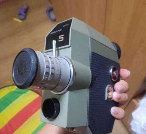 Видеокамера СССР 60-70 года с именной надписью