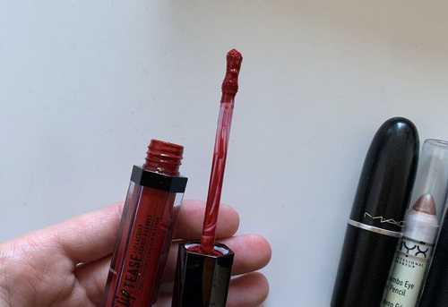 Жидкая помада NYX professional красная