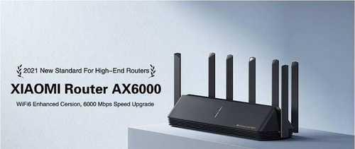 Роутер Xiaomi Mi Wi-Fi Router AX6000 CN новый