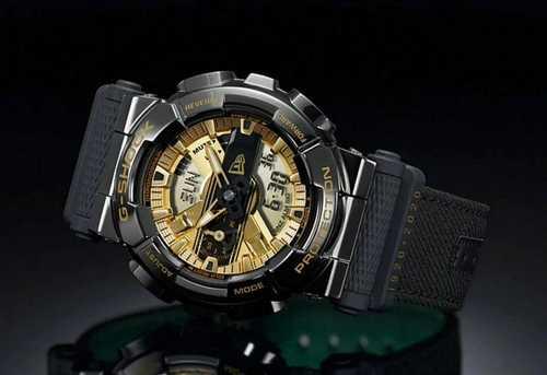 Часы Casio G-shock GM-110NE-1A коллаба с NEW ERA