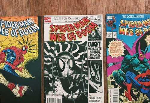 3 комикса Spider-Man: Web of Doom