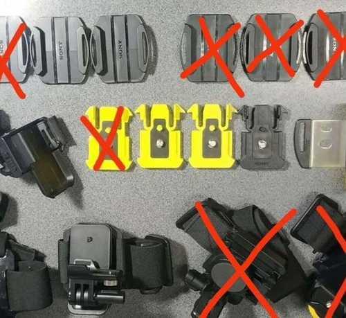 Крепления держатели для видеокамер и фотоаппаратов
