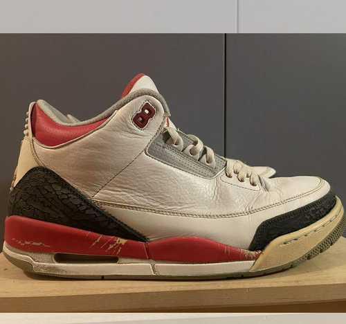 Кроссовки Air Jordan 3 Retro Fire Red 2013