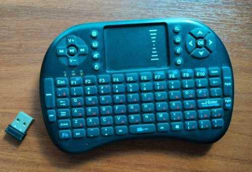 Клавиатура беспроводная с тачпадом mini