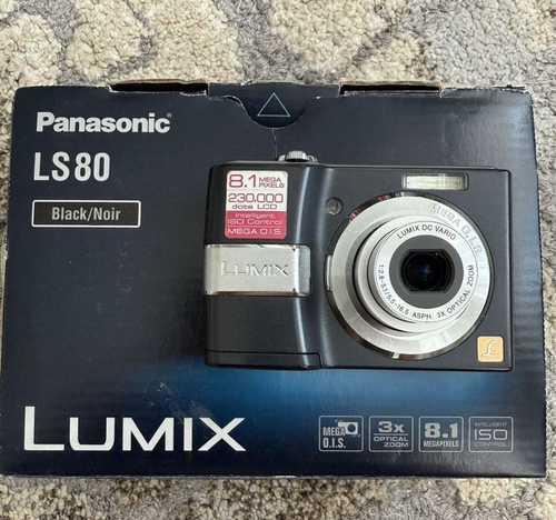 Цифровой фотоаппарат panasonic lumix ls80