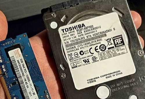 Жесткий диск Toshiba 500 гб (MQ01ABF050)