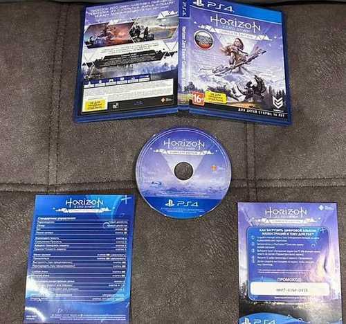 Диск на Horizon zero dawn complete edition ps4 ps5