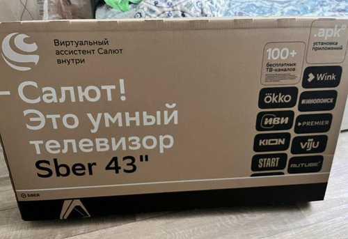 Телевизор Sber SDX-43U4126 43'', UHD