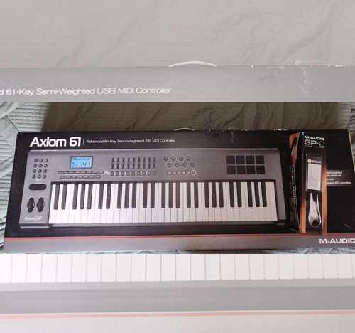 Midi клавиатура m-audio axiom 61