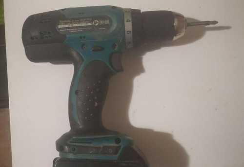 Аккумуляторная дрель шуруповерт makita lxt 18v