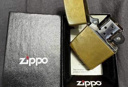 Zippo brass + газовый инсерт