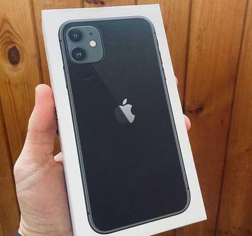 Коробка от iPhone 11 Black на 128Gb