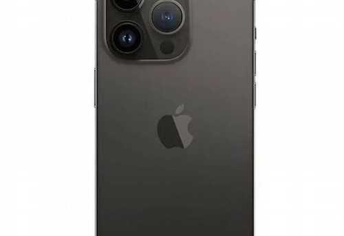 Задняя крышка для iPhone 14 Черный (стекло, широки