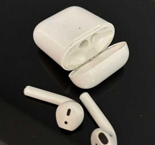 Наушники apple airpods 2 бу