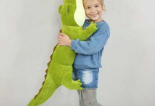 Крокодил игрушка обнимашка 80, 100см