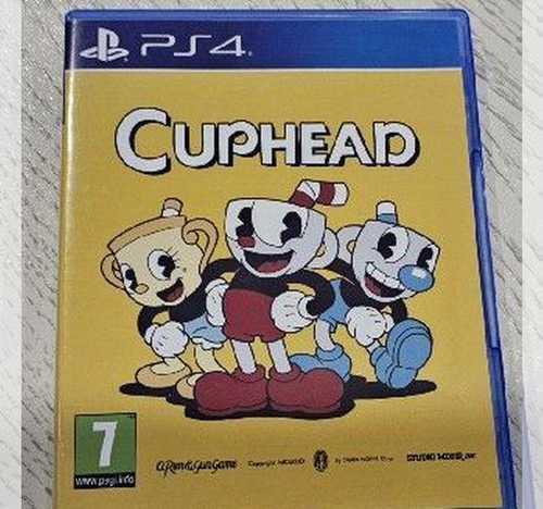 Cuphead ps4ps5 диск