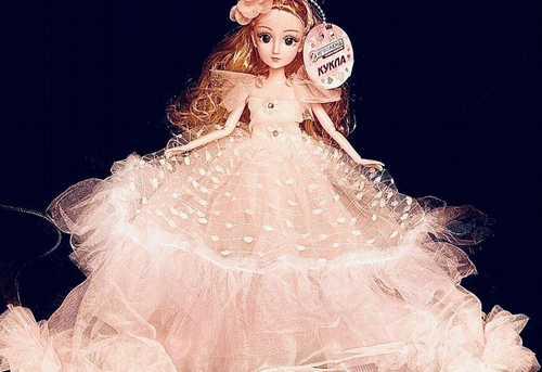 Кукла шарнирная в пышном платье 30 см Новая