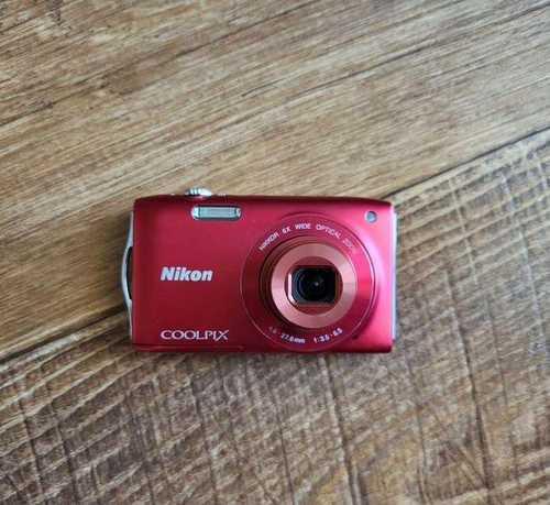 Компактный фотоаппарат Nikon coolpix S3200