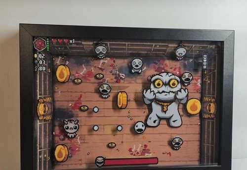 Binding of Isaac Диорама 3-D Shadowbox