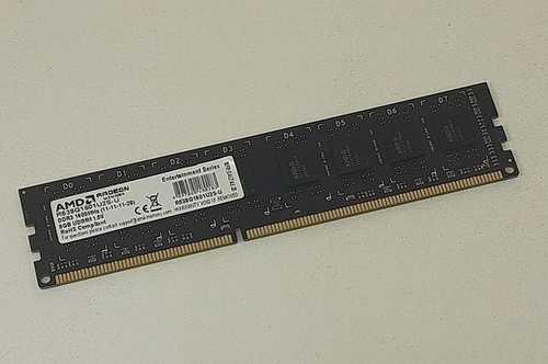 Модуль памяти DDR3 8Гб AMD r538g1601u2s-U
