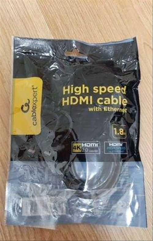 Кабель hdmi 1,8м