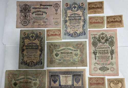 Царские банкноты 1 рубль 1898 г