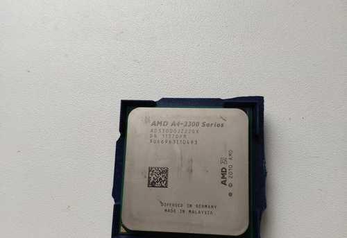 Процессор AMD A4-3300 FM1, 2 x 2500 мгц