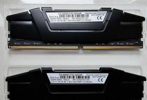 Оперативная память DDR4 G.Skill 4400MHz 32Gb