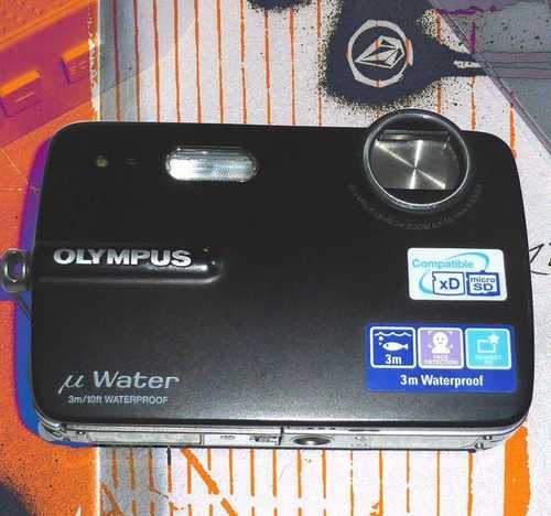 Цифровая мыльница Olympus u 550WP (2009)