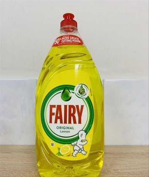 Fairy original lemon Моющее средство д/п 1350 мл