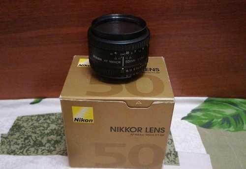 Nikon AF nikkor 50mm 1:1.8 D