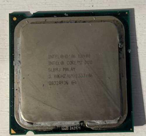 Процессор intel core 2 duo e8400