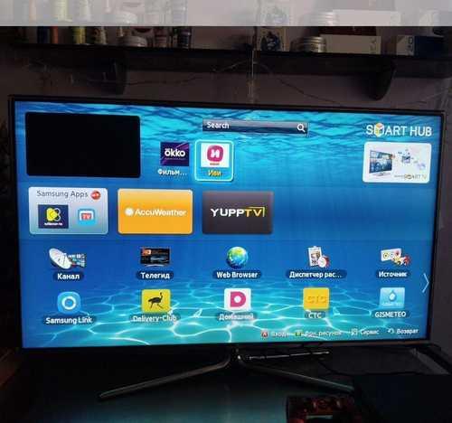 Телевизор samsung SMART tv бу 46