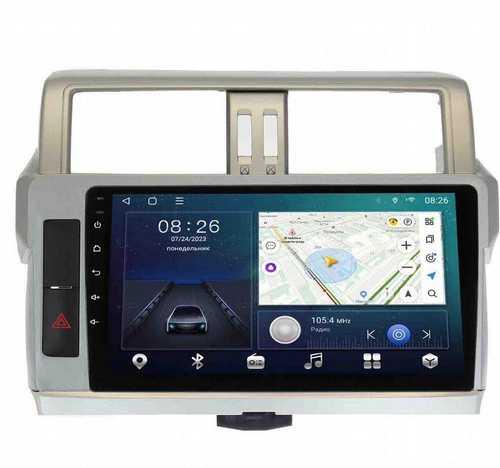 Магнитола Toyota Prado 14-18 Android 4 64 TS18A