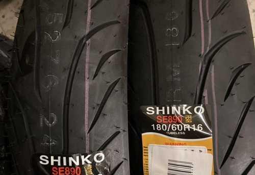 Shinko на Honda GoldWing 130/70 R18 и 180/60 R16